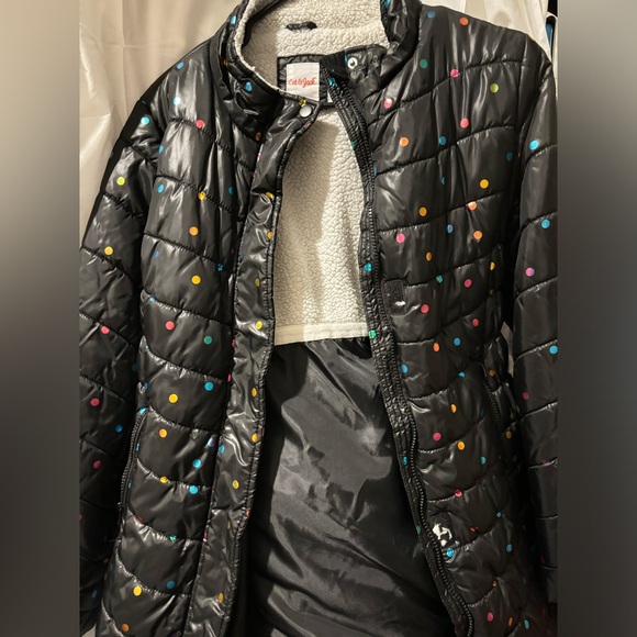 Cat & Jack | Jackets & Coats | Colorful Polka Dot Puffer Jacket | Poshmark